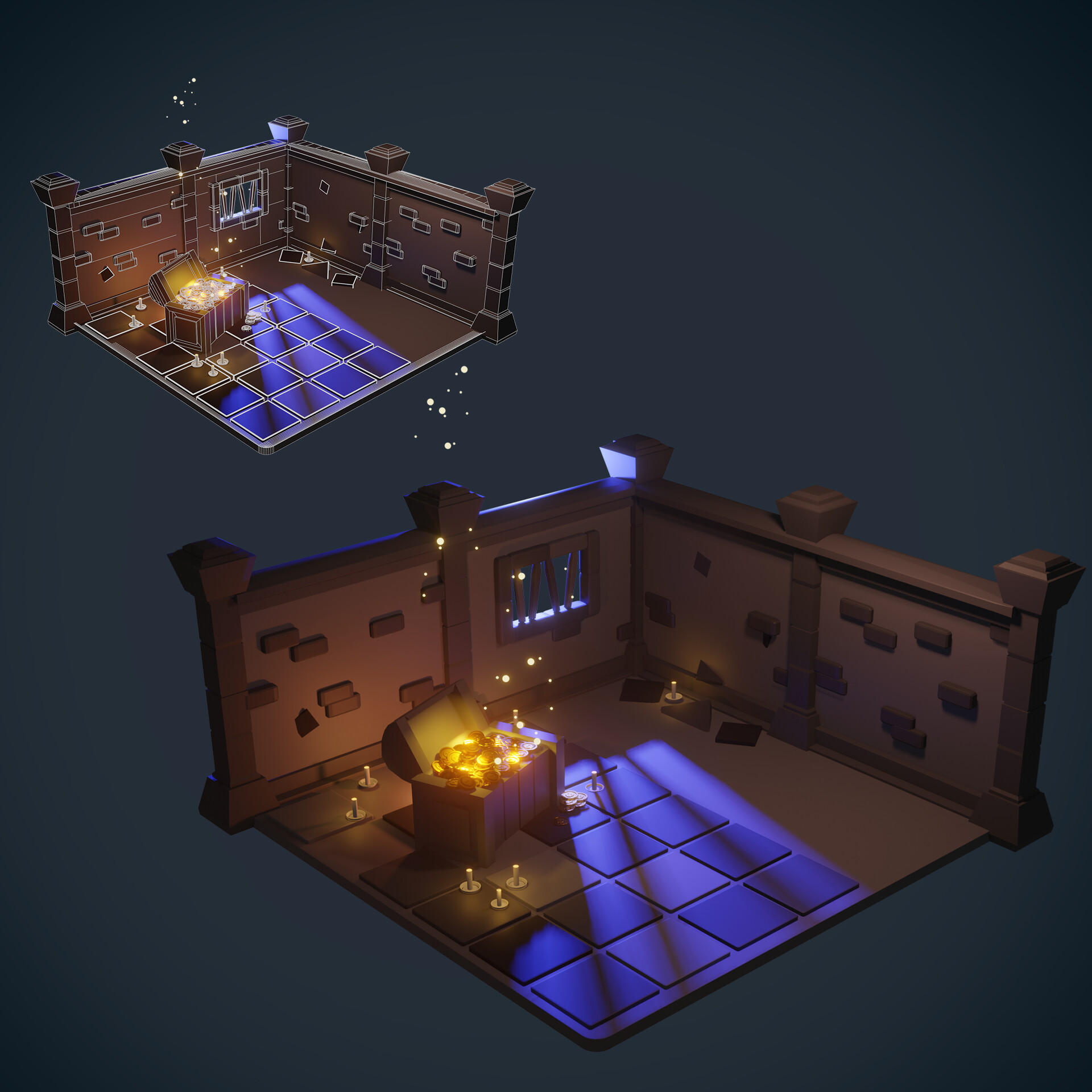 ArtStation - Treasure Dungeon💰