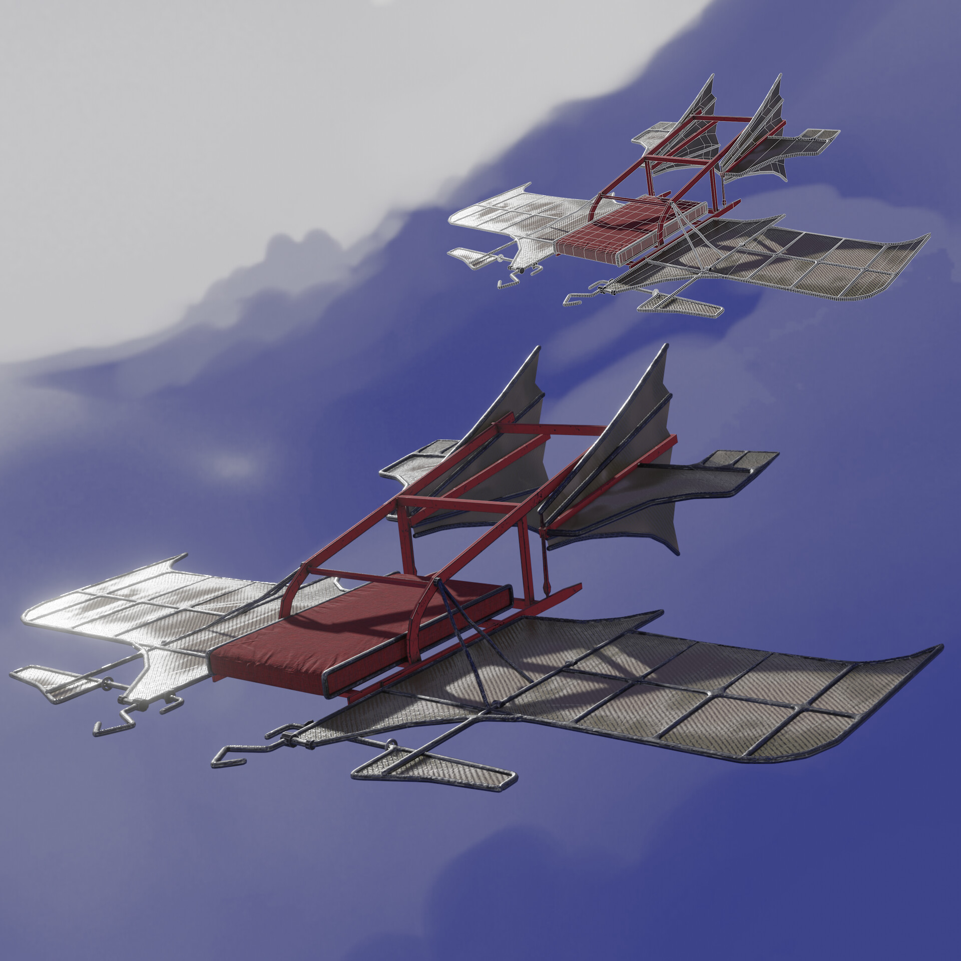 ArtStation - Glider Airplane Fanart
