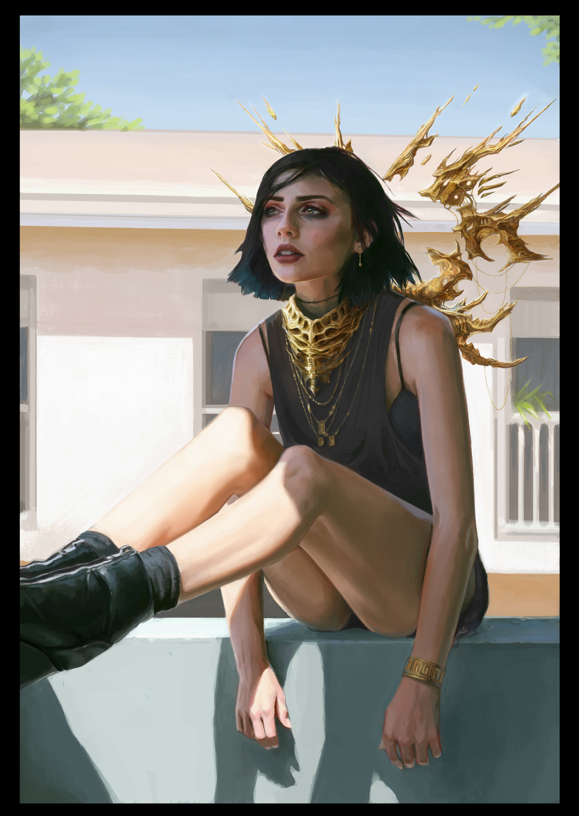 ArtStation - Feb 23 - Color and light study