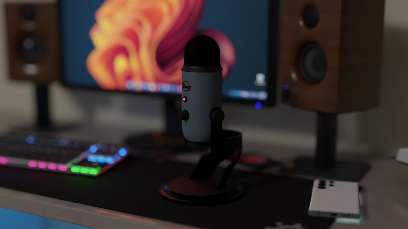 ArtStation - Blue Yeti Studio Microphone