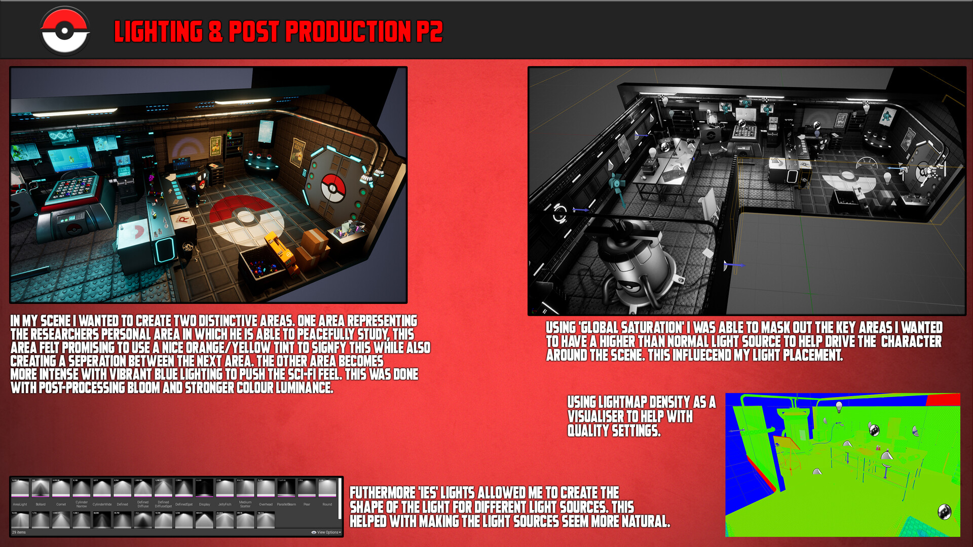 Adrian Jones - 3D Isometric Sci-fi Pokemon Research Lab (UE4)