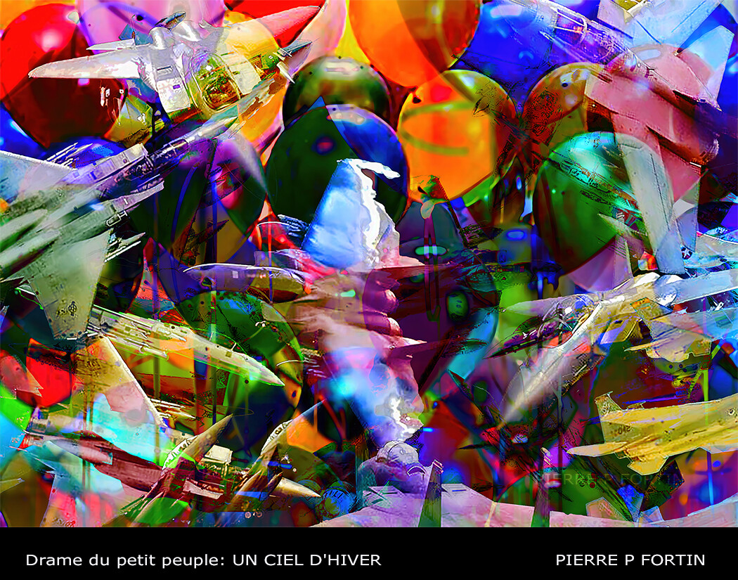 ArtStation - Drame du petit peuple: UN CIEL D'HIVER Pierre P Fortin Art ...