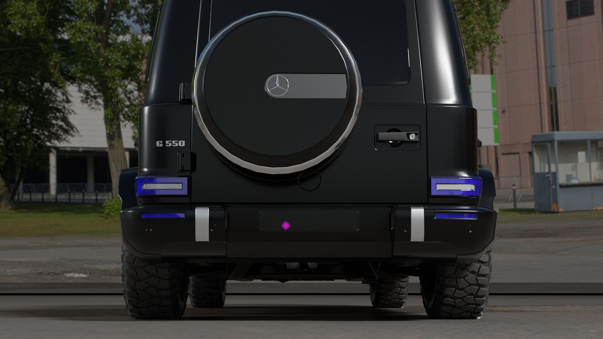 Zakaria Essekkouri زكرياء السكوري - ANIMATION MERCEDES BENZ G-550 ...