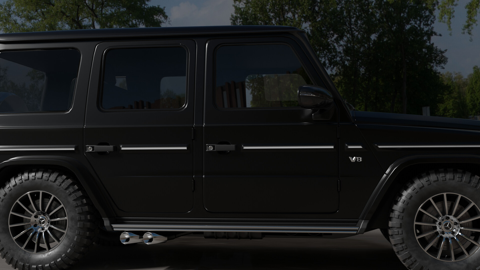 Zakaria Essekkouri زكرياء السكوري - ANIMATION MERCEDES BENZ G-550 ...