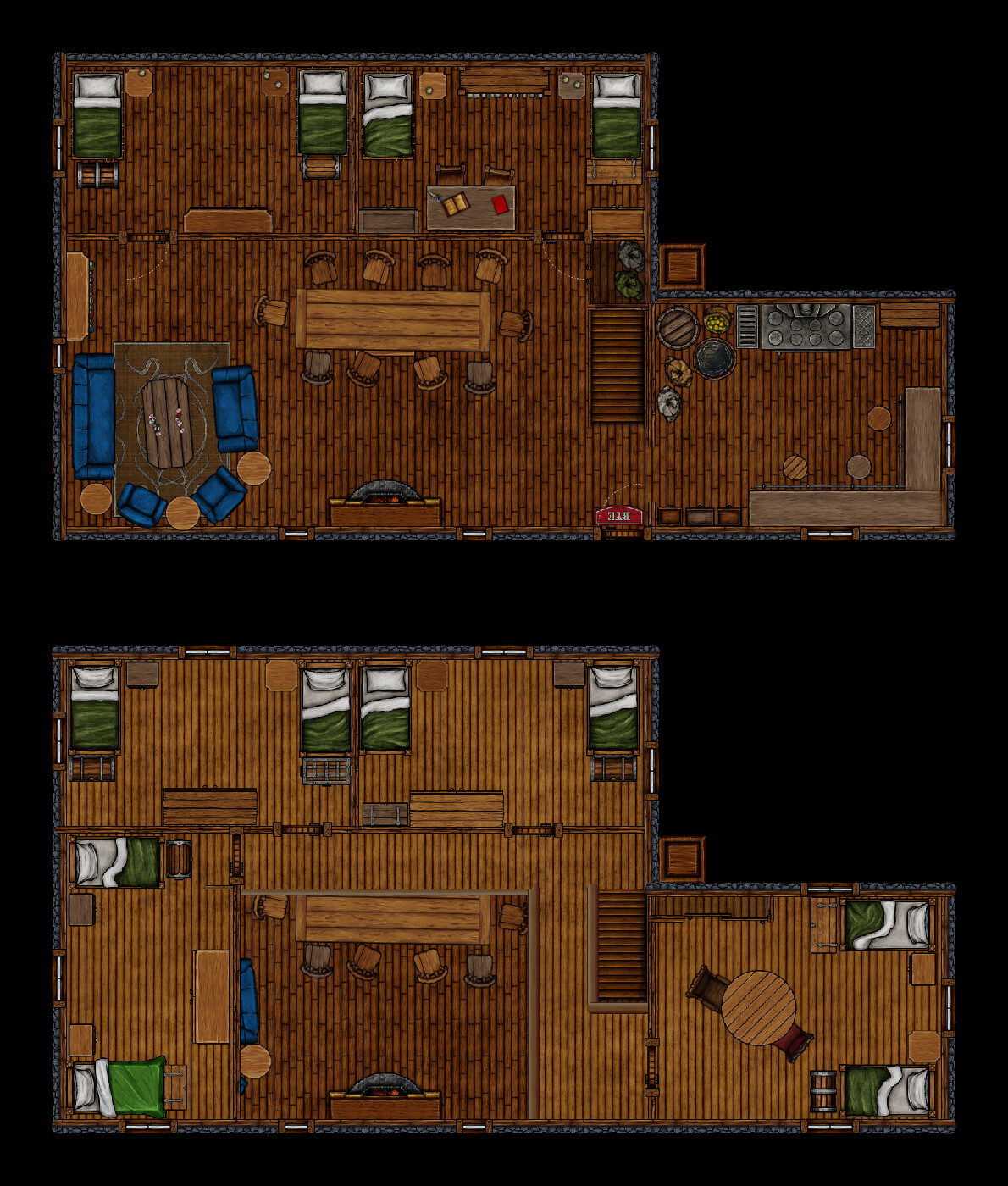 ArtStation - Dungeon Maps & Battle Maps