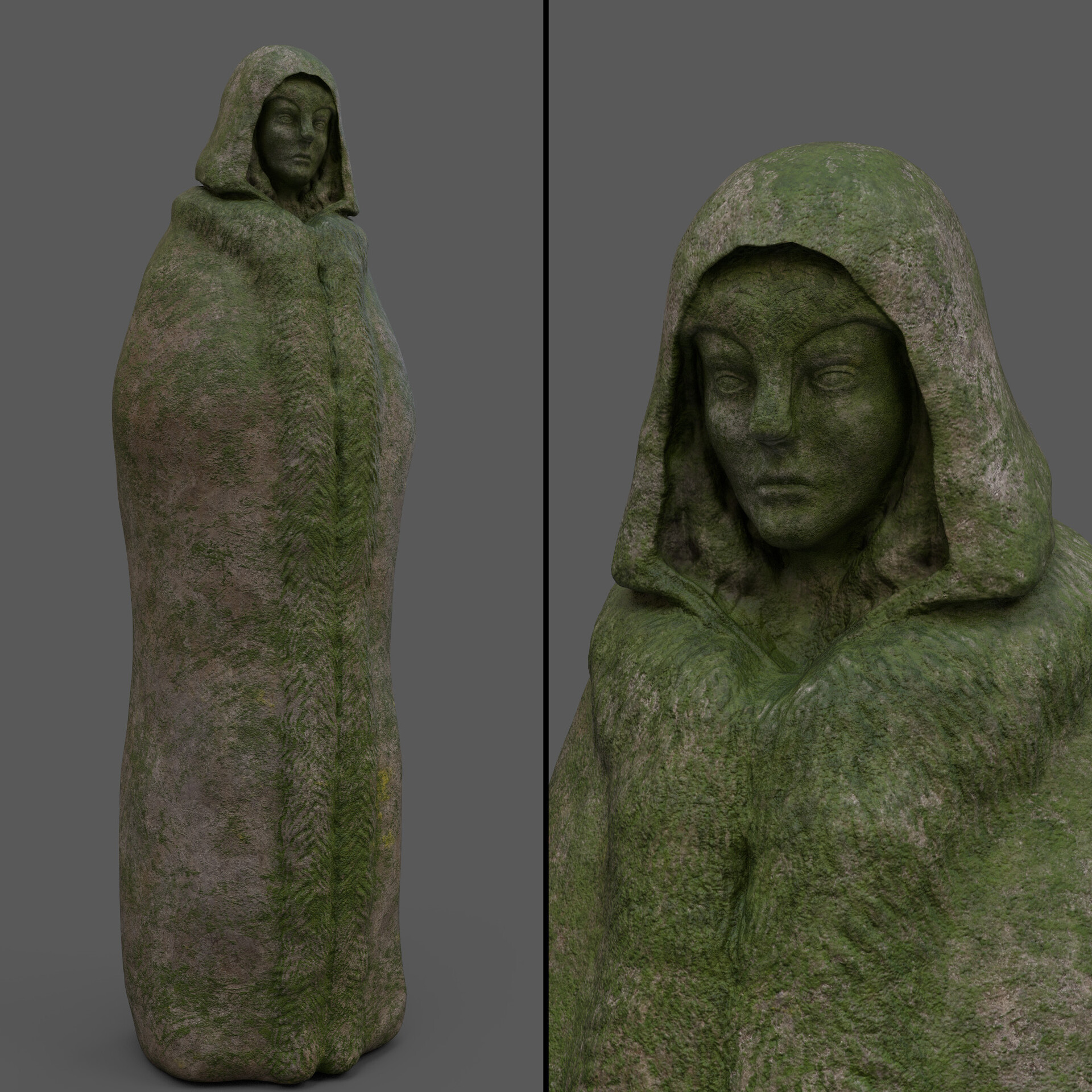 ArtStation - Elven Statue