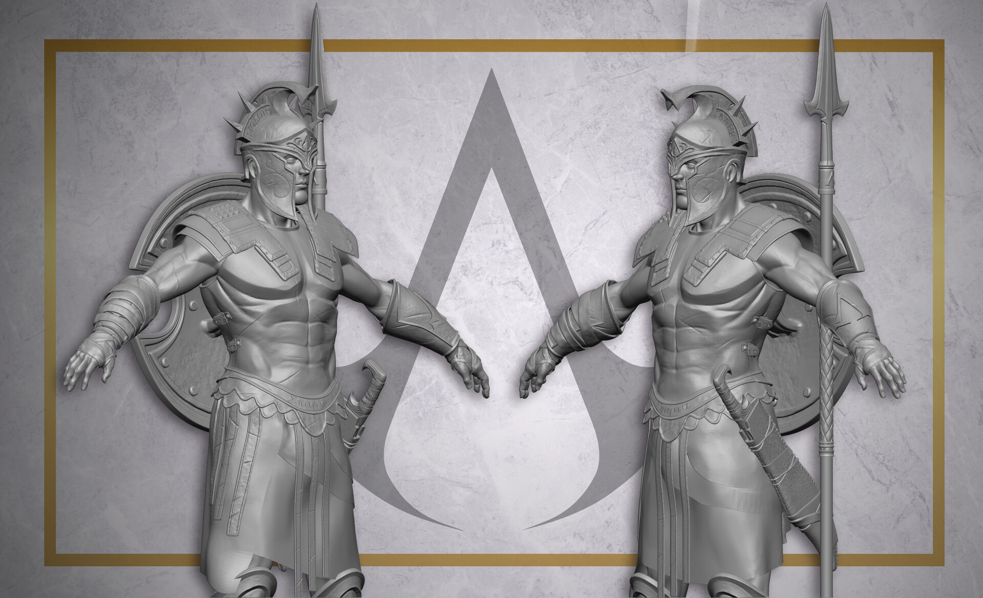 Sebastian Parra - Blog - Assassin's Creed Odyssey - FAN ART - work in ...