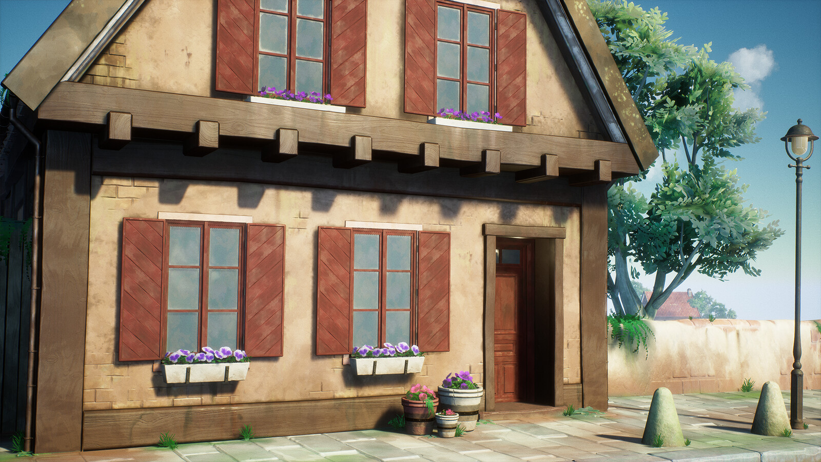 Wing fox - Creating Ghibli Style Environments in Unreal Engine