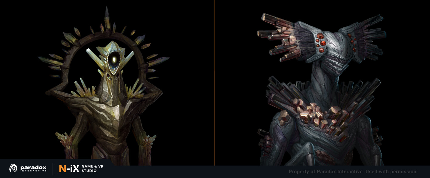 N-iX Game & VR Studio - Stellaris: Lithoids Species Pack