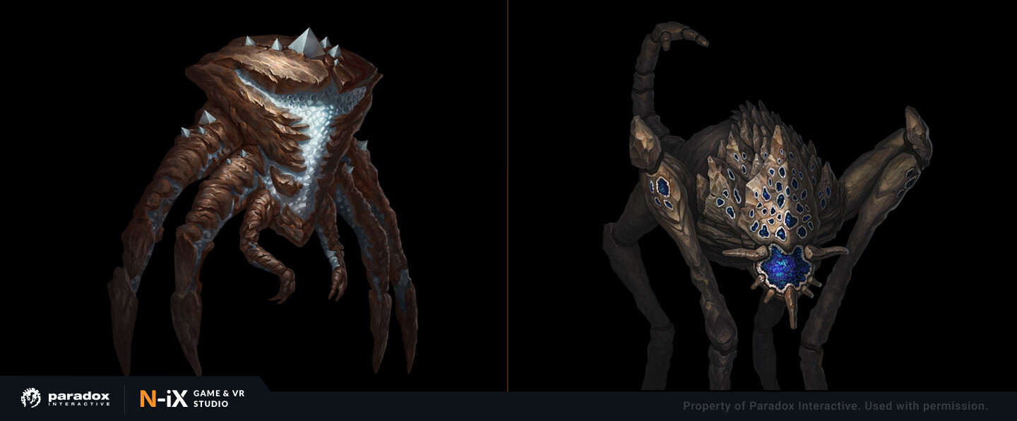 N-iX Game & VR Studio - Stellaris: Lithoids Species Pack