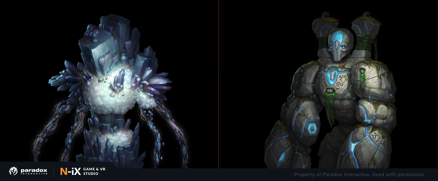 N-iX Game & VR Studio - Stellaris: Lithoids Species Pack