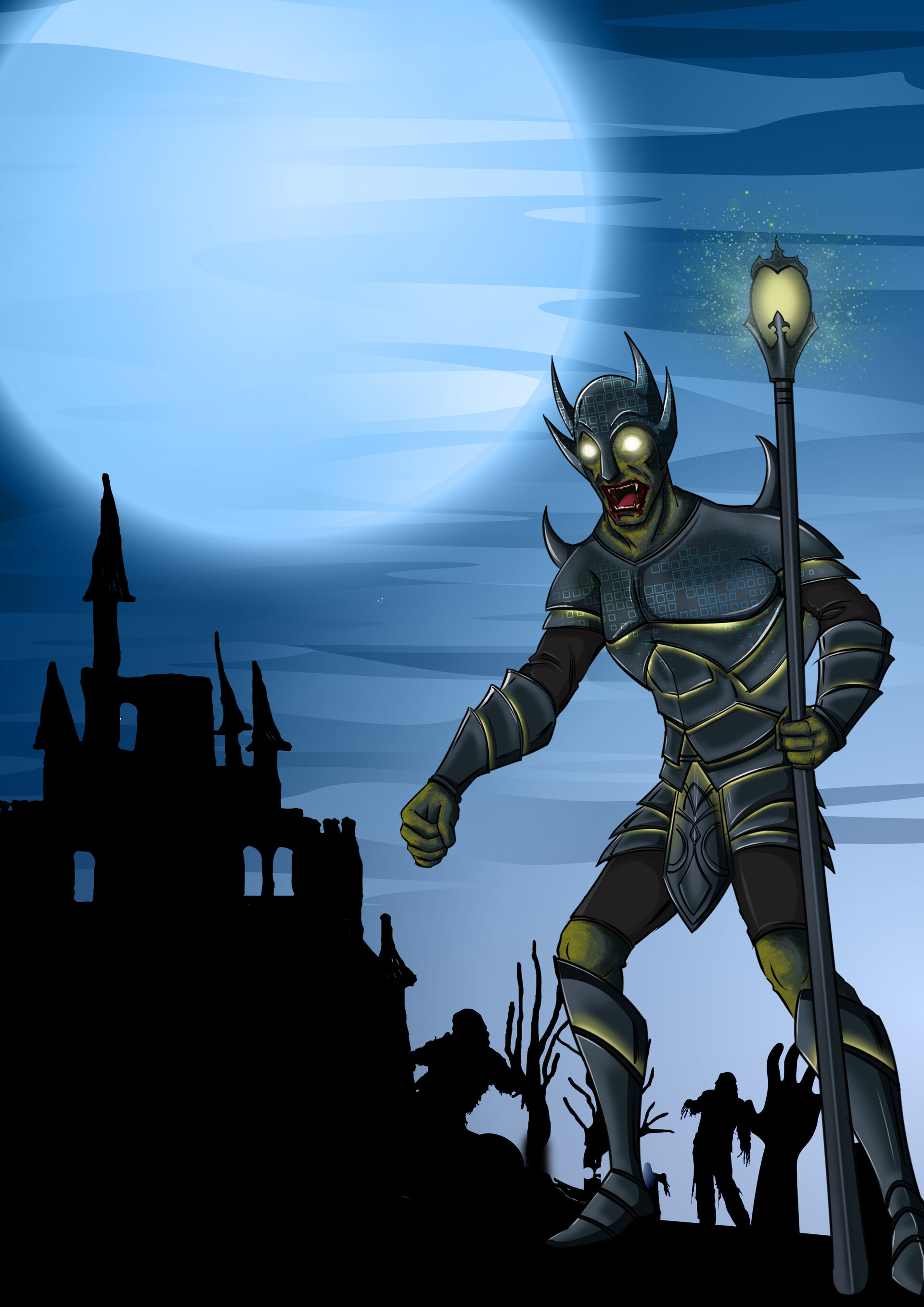 ArtStation - Ghost illustration