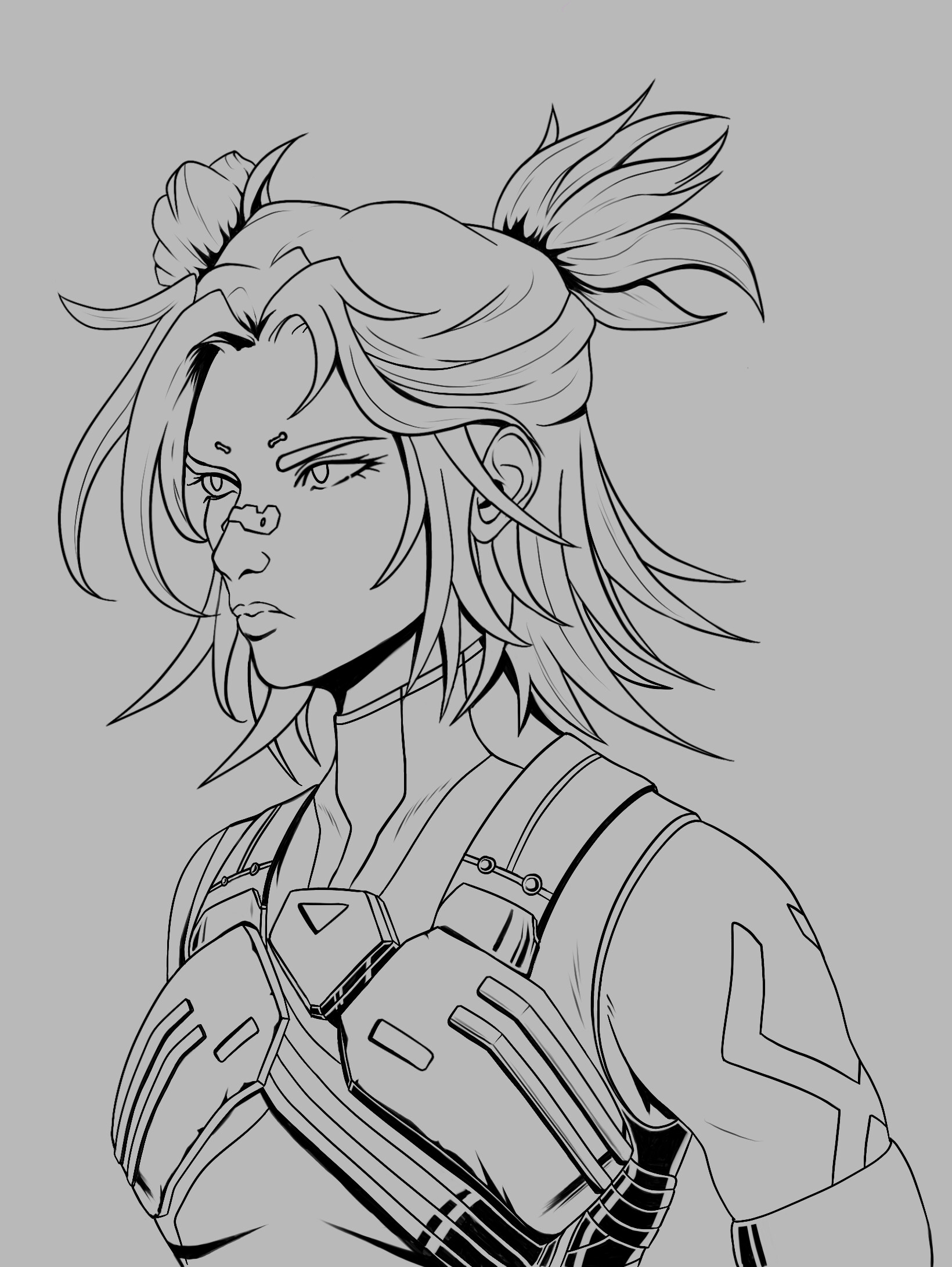 Clara Hay - Neon Fanart