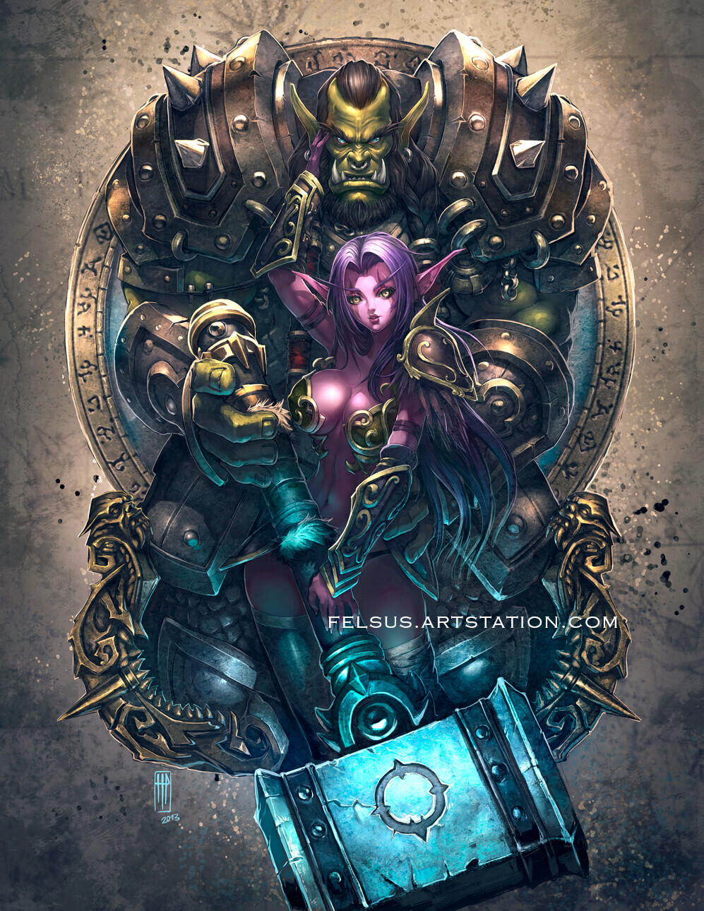 ArtStation - WOW Tribute artwork