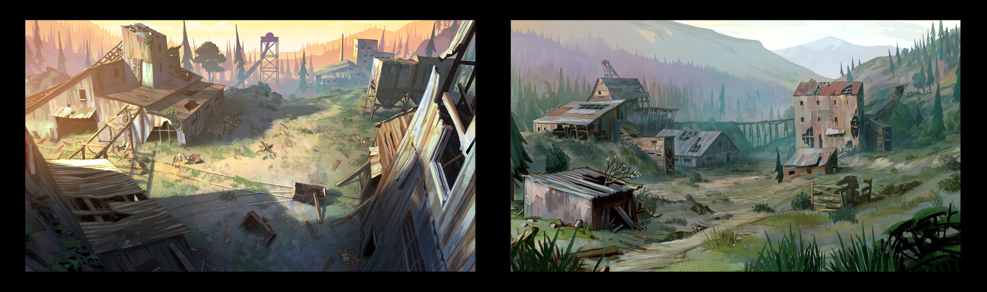 Michel Donze - Among Trees - Environments Concepts