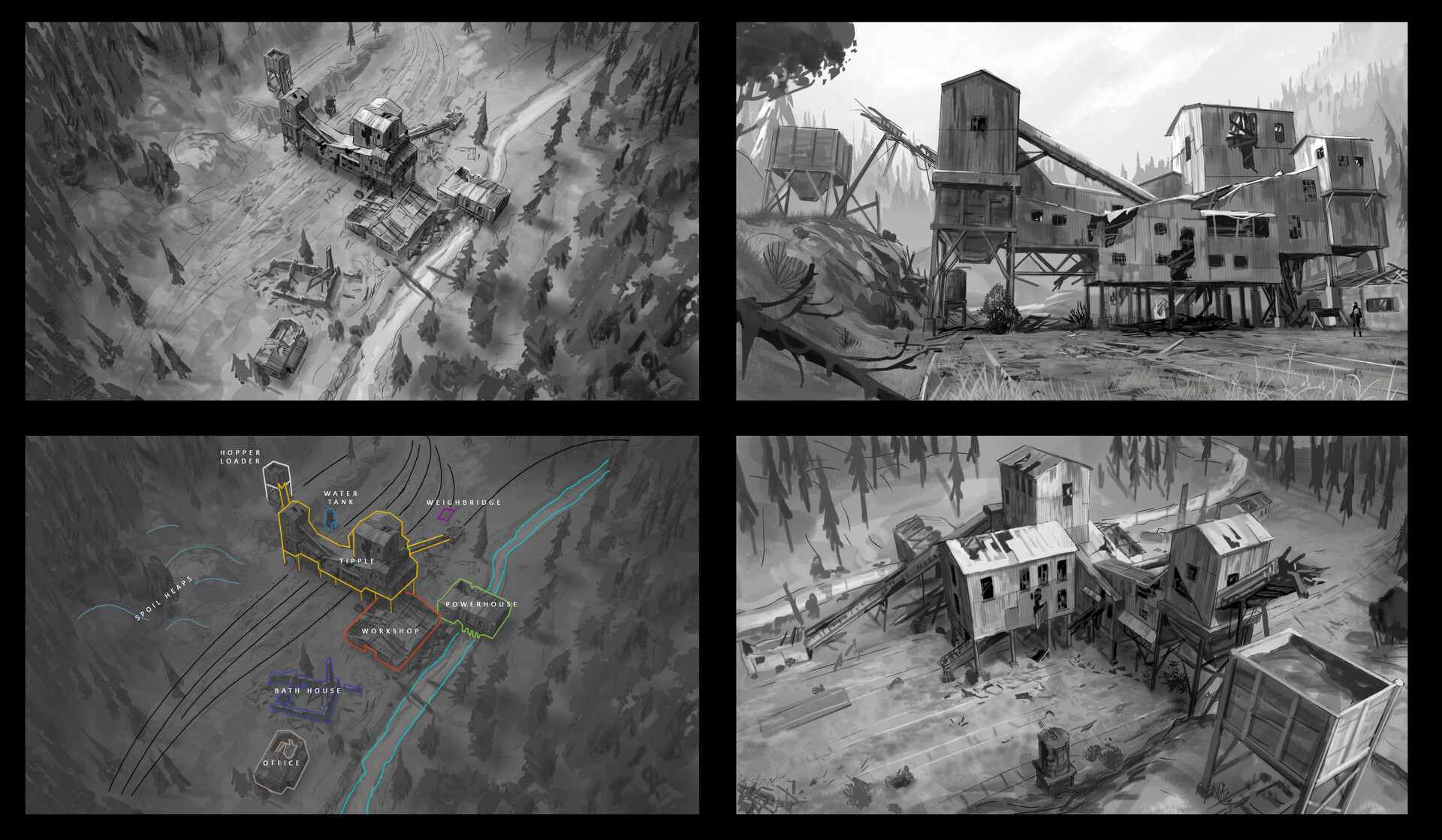 Michel Donze - Among Trees - Environments Concepts