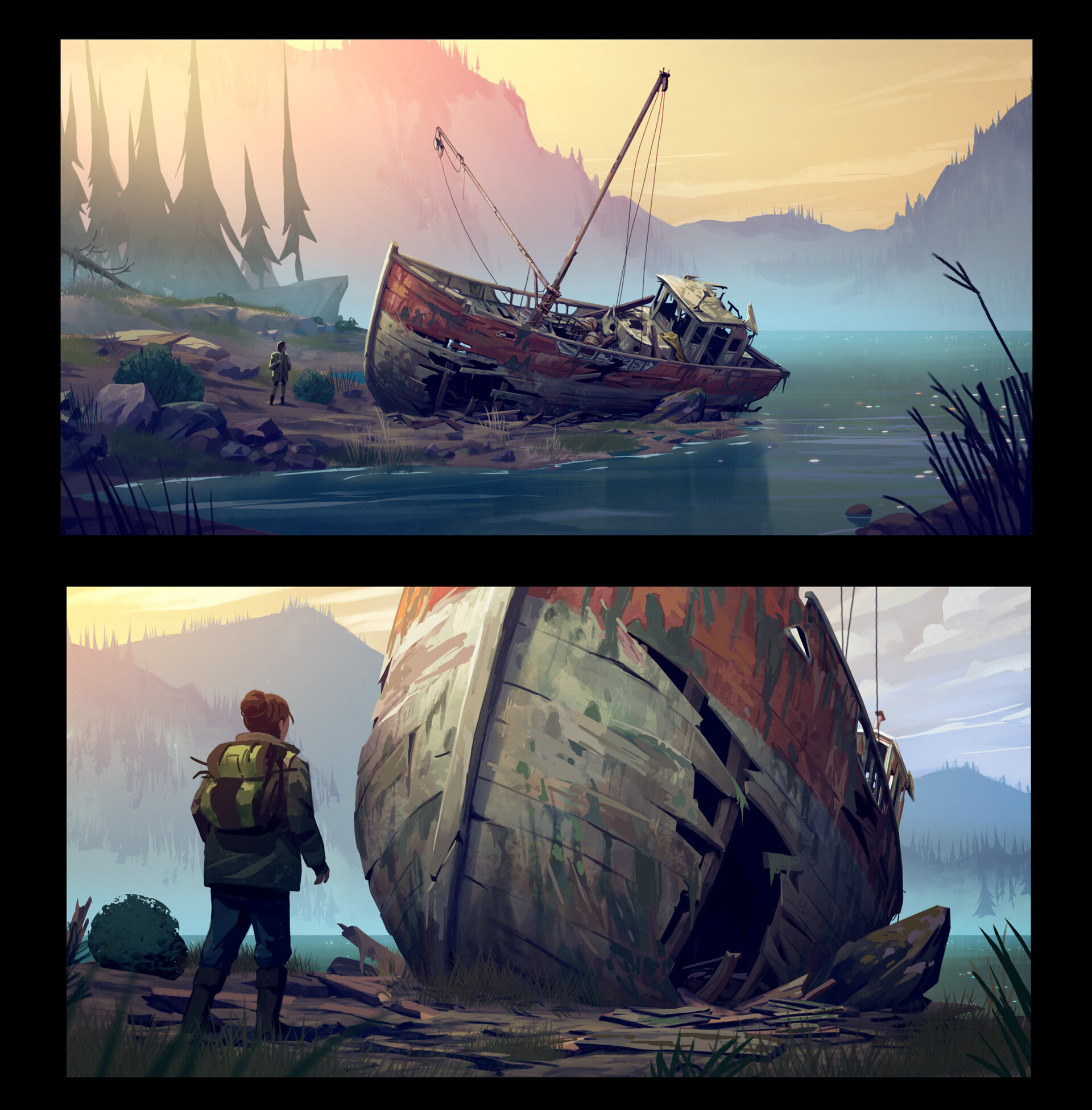 Michel Donze - Among Trees - Environments Concepts