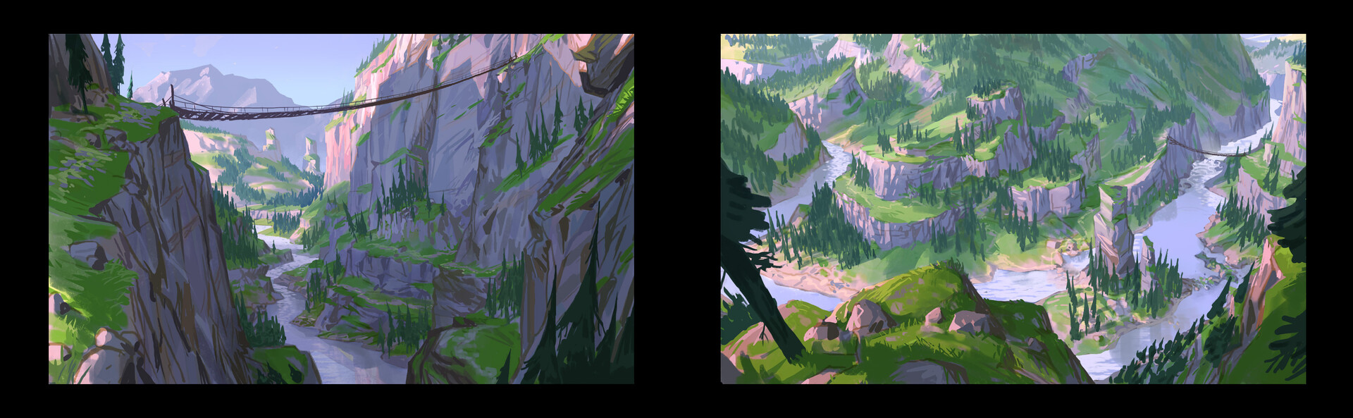 Michel Donze - Among Trees - Environments Concepts