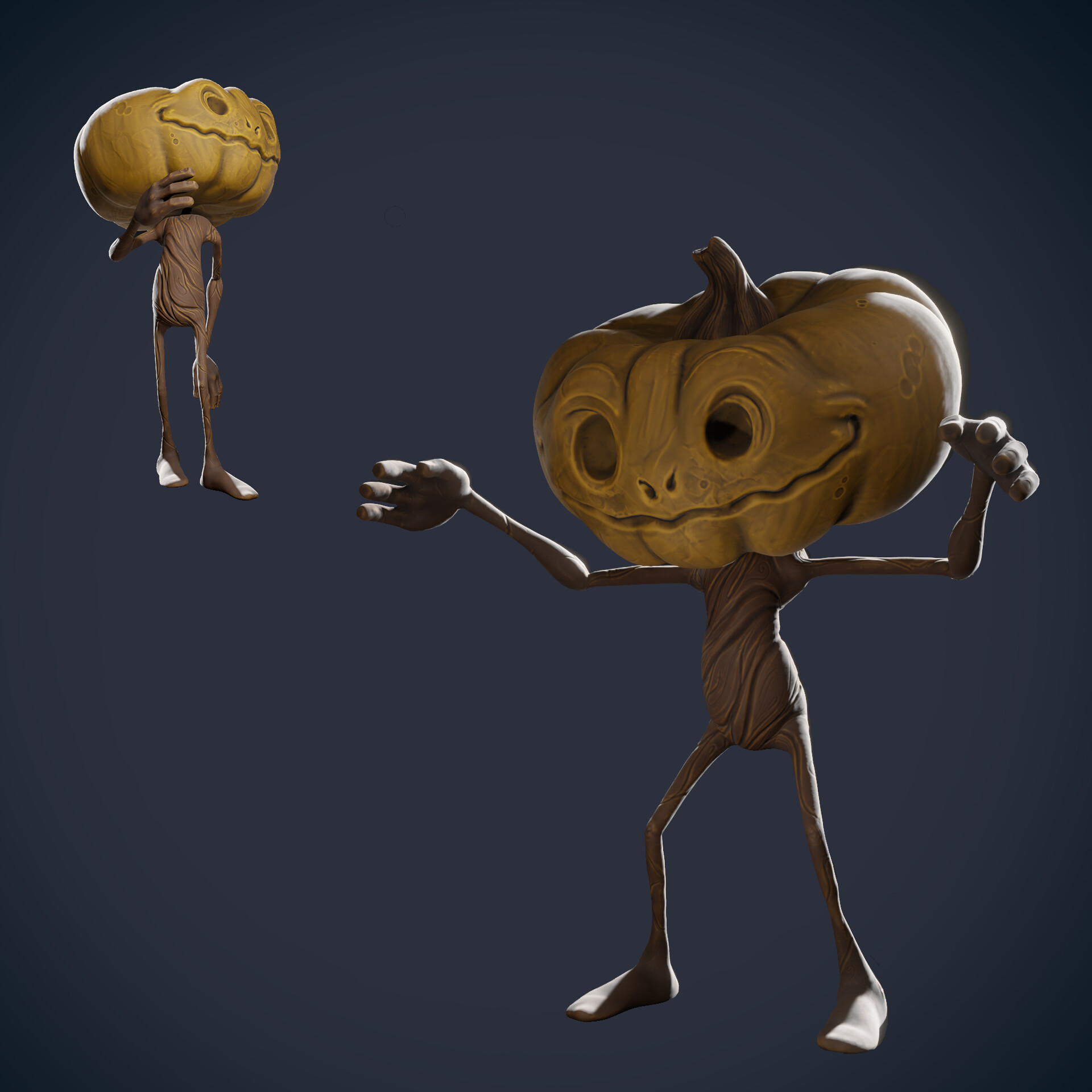 ArtStation - Pumpkin Man Fanart