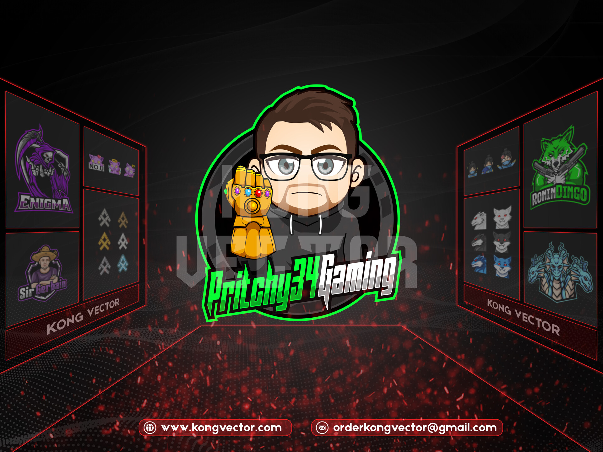 ArtStation - Handsome Man Logo