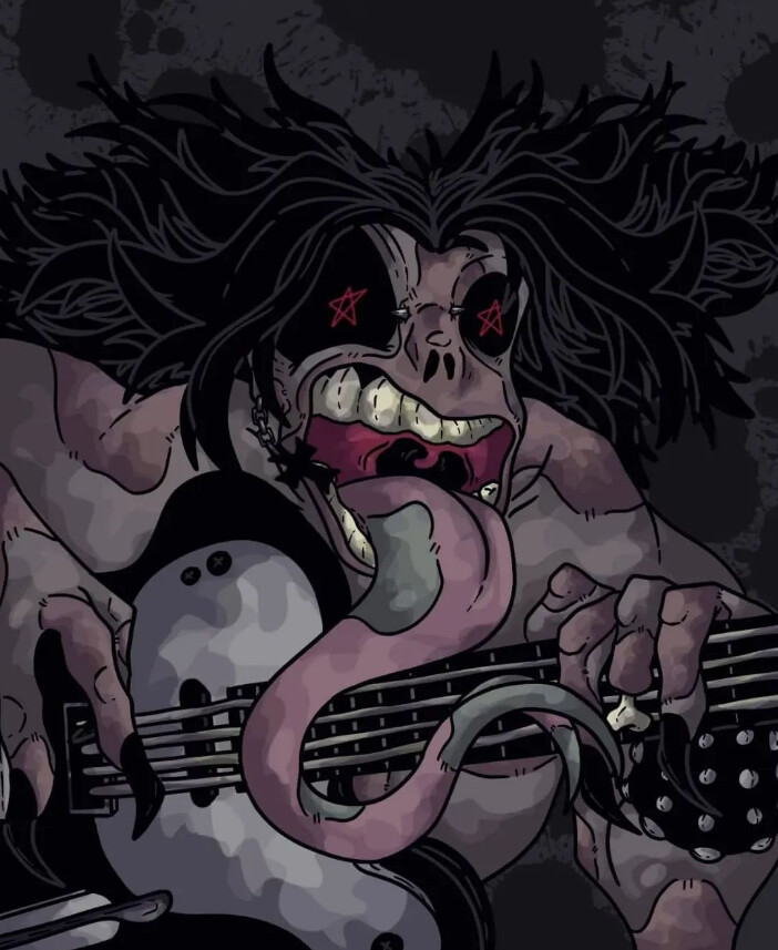 ArtStation - Death Metal, But A Zombie