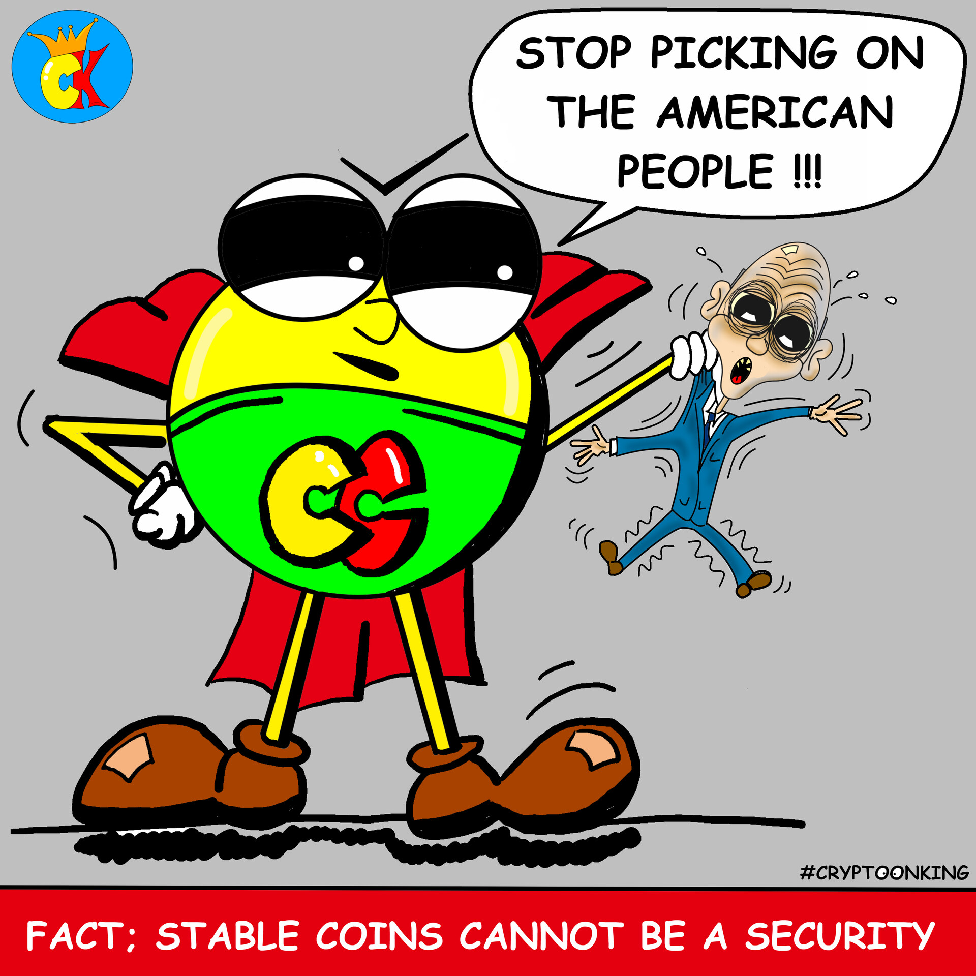 ArtStation - Captain Crypto grabs gary Gensler