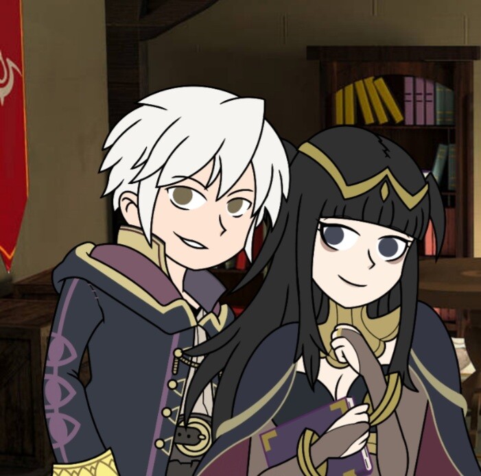 ArtStation - [Valentine's Day] Tharja x Robin (Fire Emblem)