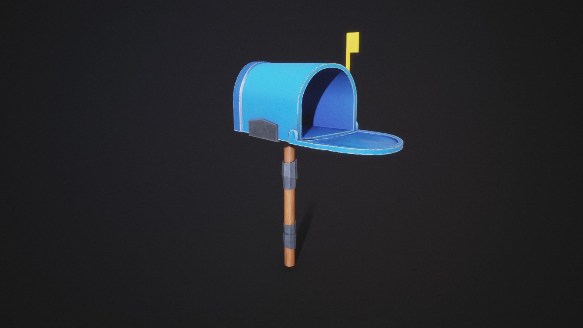 ArtStation - Stylized Mailbox (Game Ready)