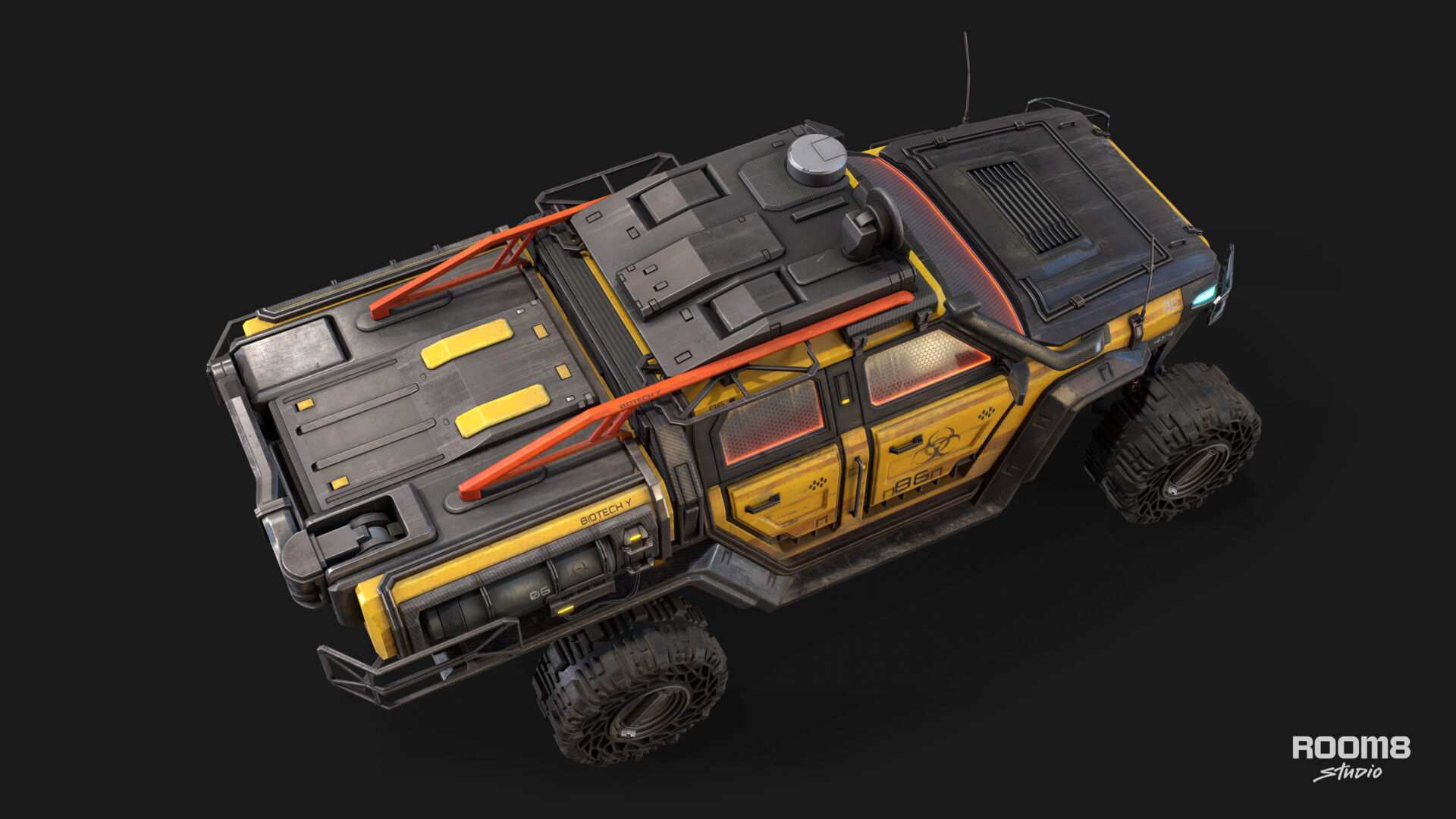Room 8 Studio - Portfolio - Biohazard Utility Vehicle