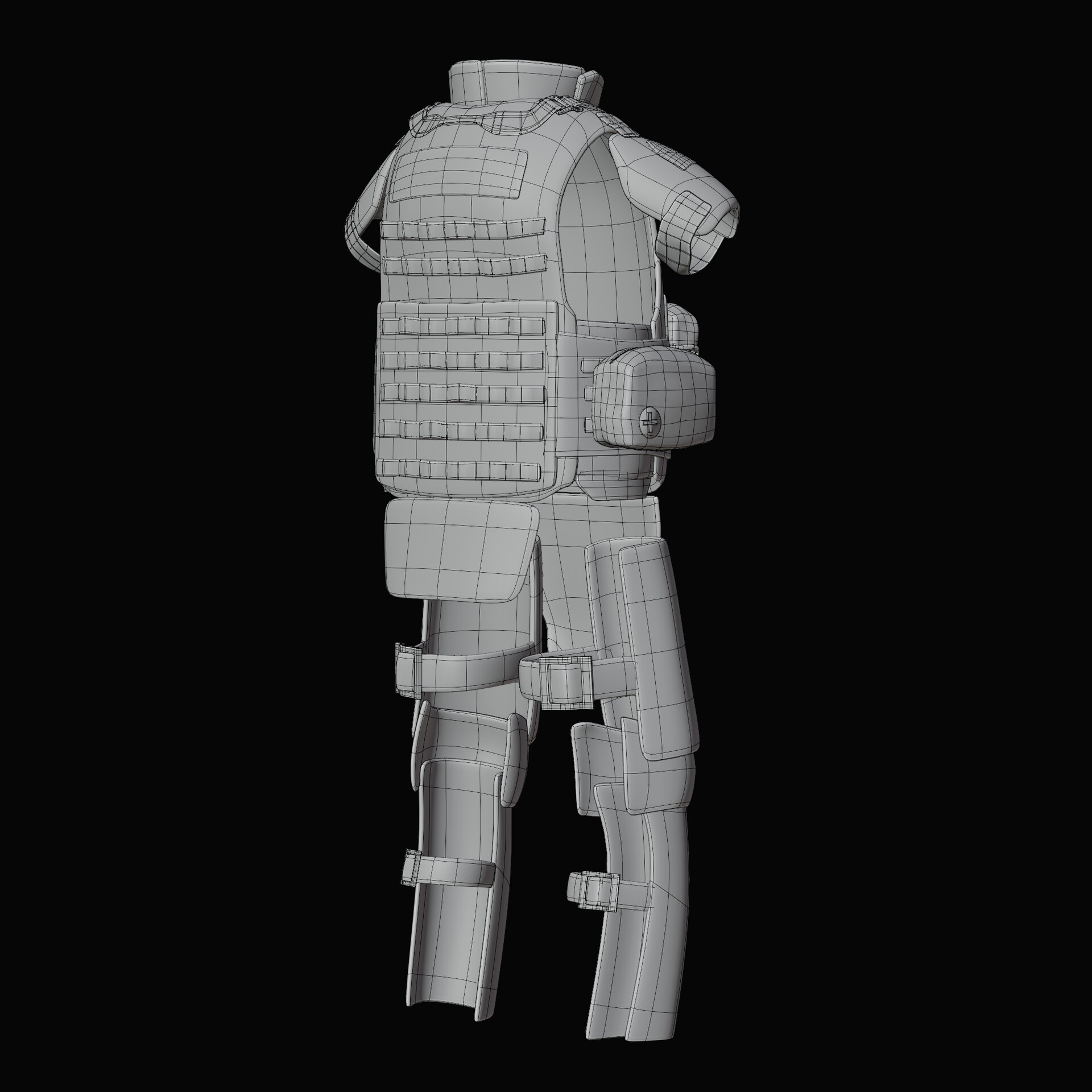 Märt Luigujõe - Advanced Protection: 3D Model of IOTV GEN 4 Ballistic ...