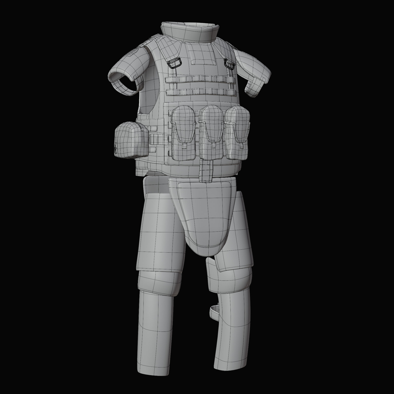 Märt Luigujõe - Advanced Protection: 3D Model of IOTV GEN 4 Ballistic ...