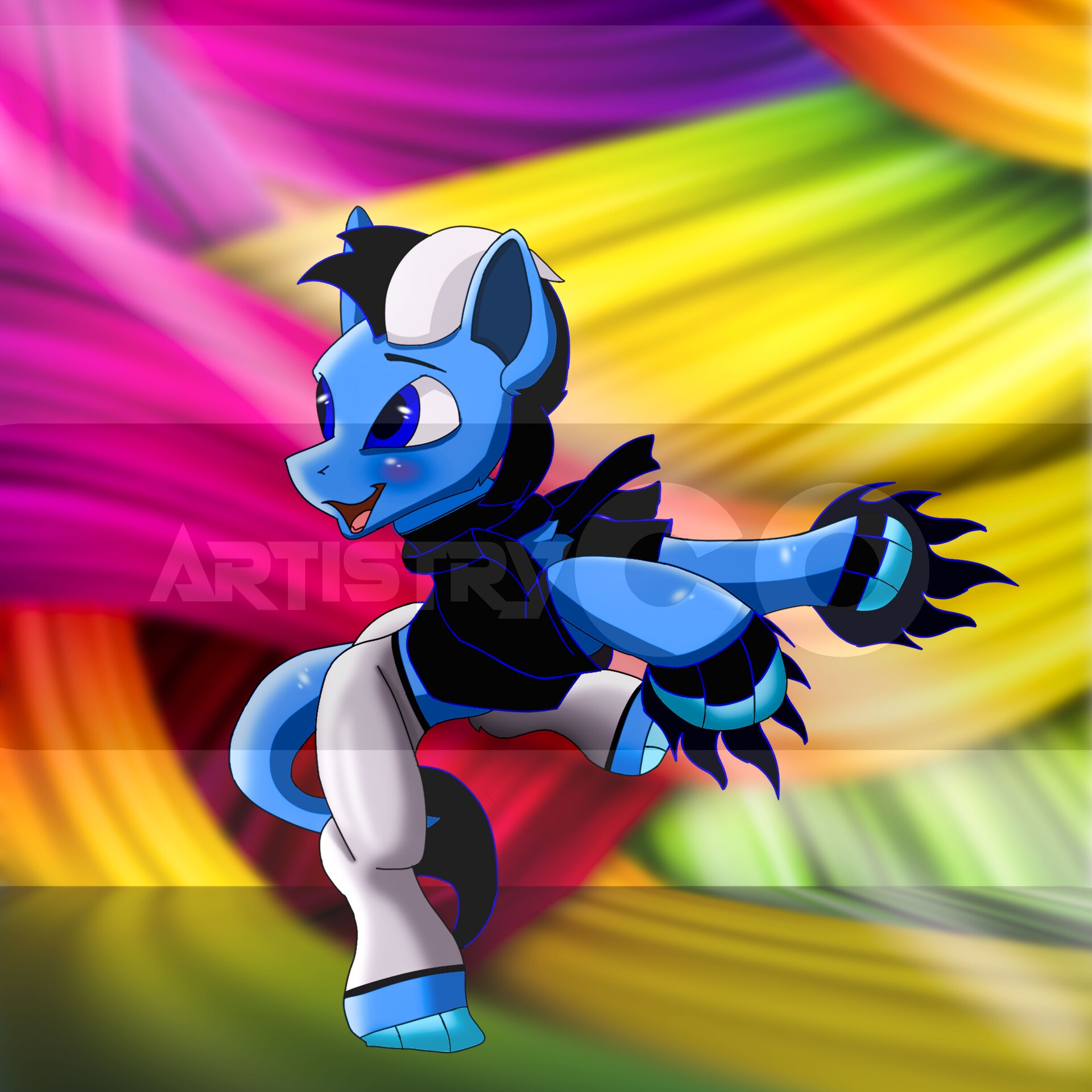 ArtStation - Pony Fist On Fire