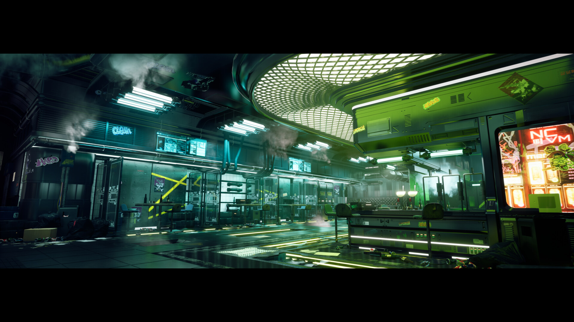 Prudhvi Raj - Cyberpunk 2077 Afterlife Bar Fan art