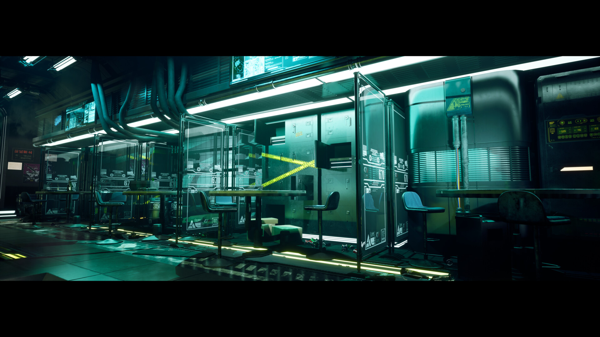 Prudhvi Raj - Cyberpunk 2077 Afterlife Bar Fan art