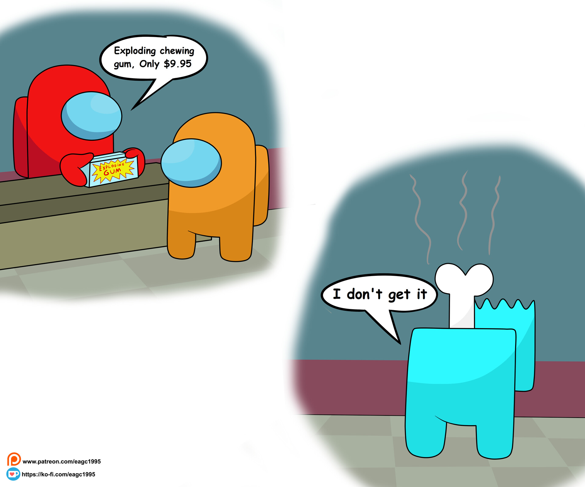 ArtStation - Exploding Gum