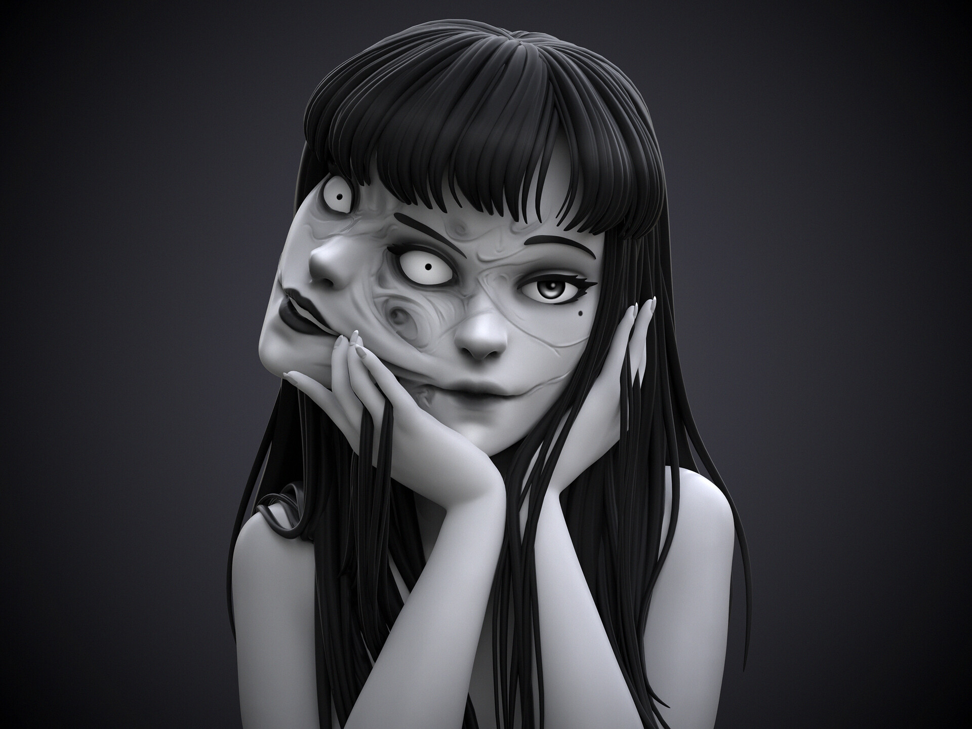 ArtStation - Tomie FanArt
