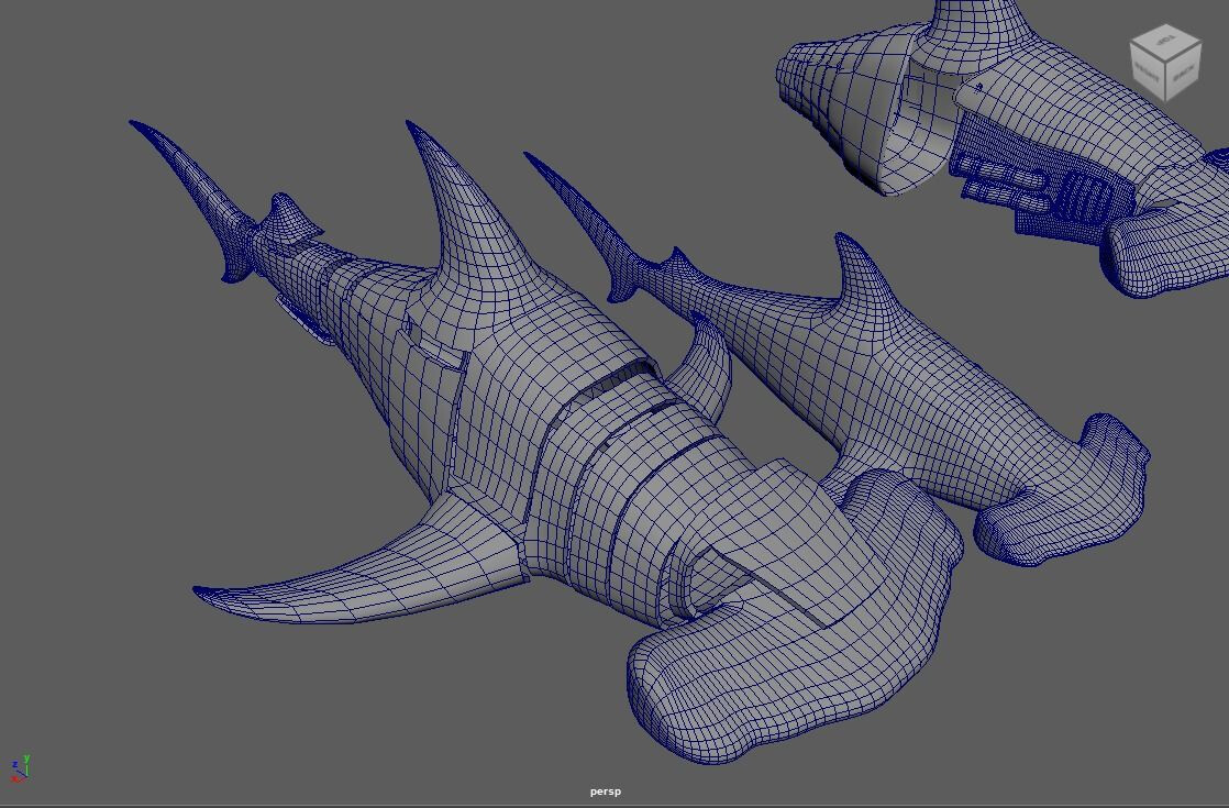 Marcos Vinicius - Cosmic Hammerhead: The Robo-Shark 🌏🦈