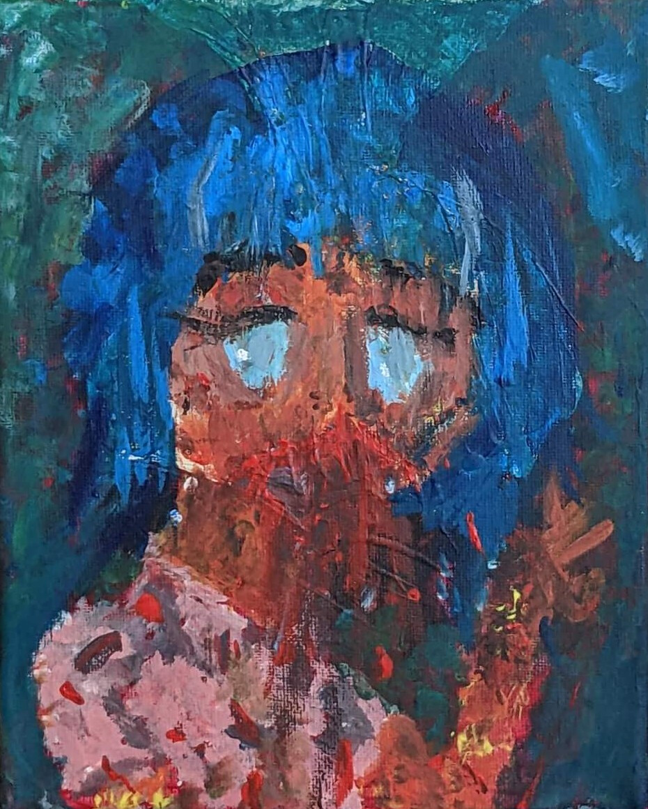 ArtStation - Peace Sign Portrait