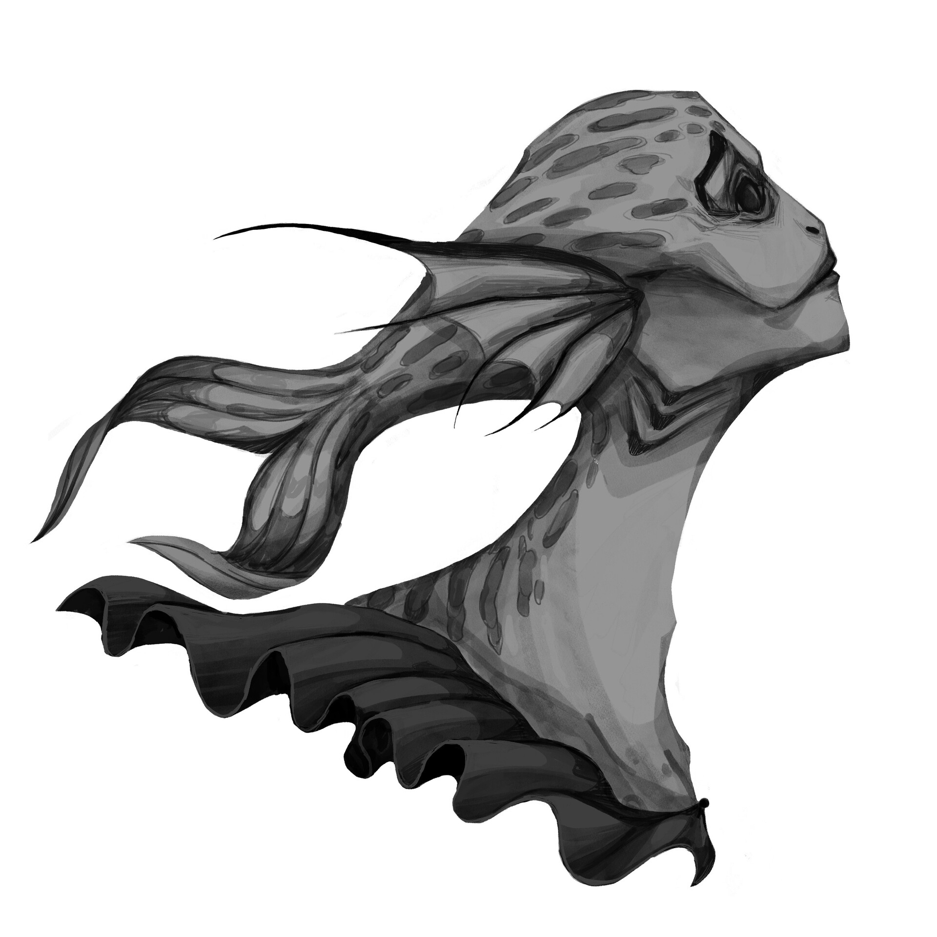 ArtStation - Fish Head Girl