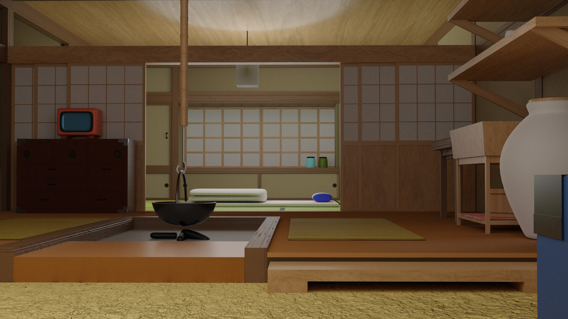 ArtStation - Pokémon Legends Arceus Interior