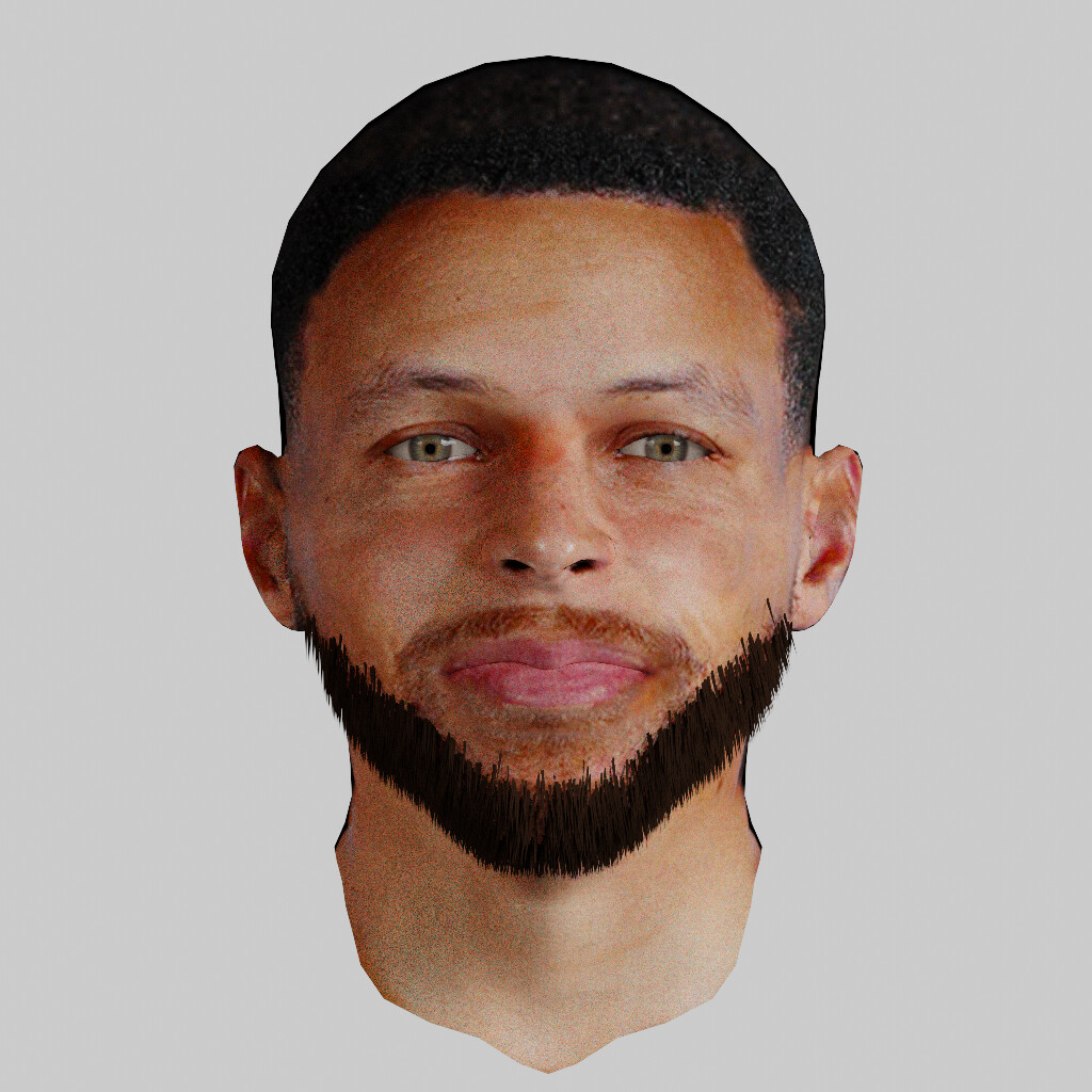 ArtStation - Stephen Curry 3D Head