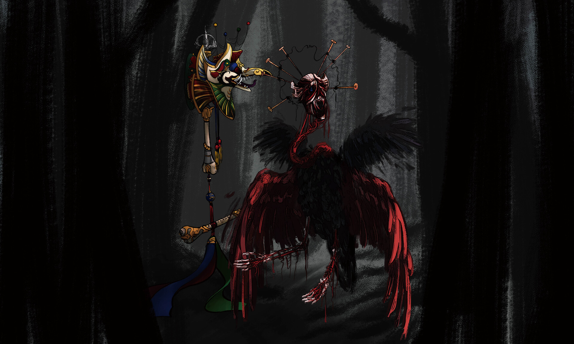 ArtStation - Horror creature 1