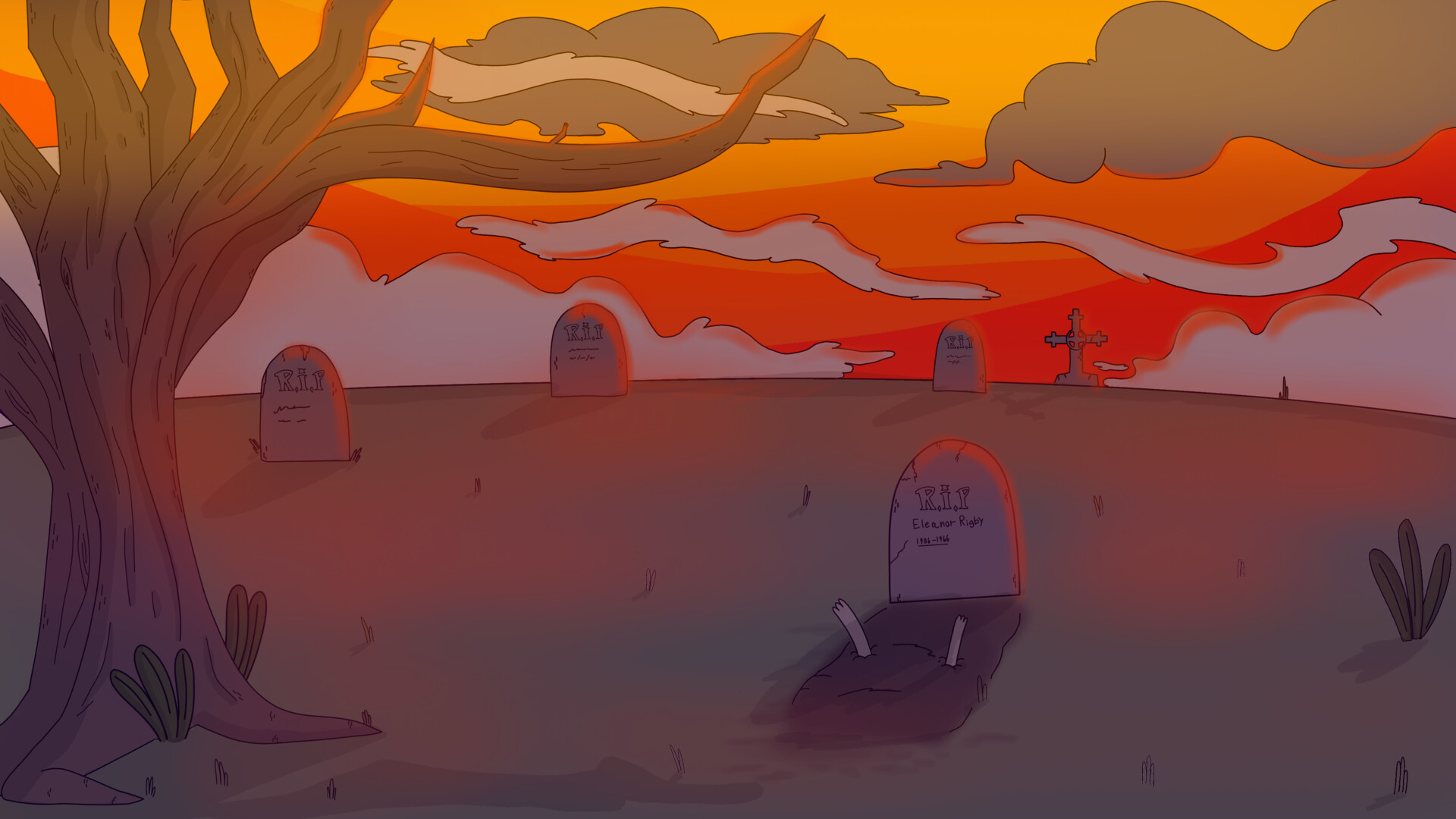 ArtStation - cemitery