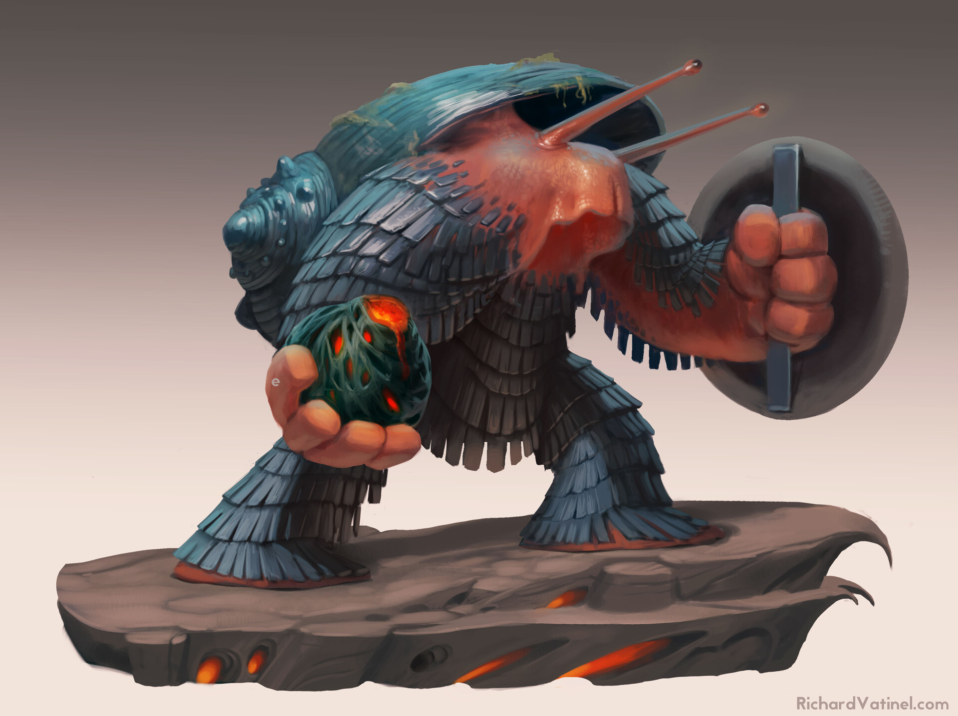 ArtStation - Iron Snail Fighter