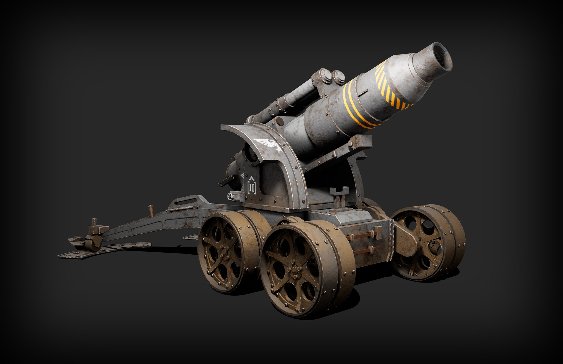 ArtStation - Medusa Siege Gun Textures Warhammer 40k