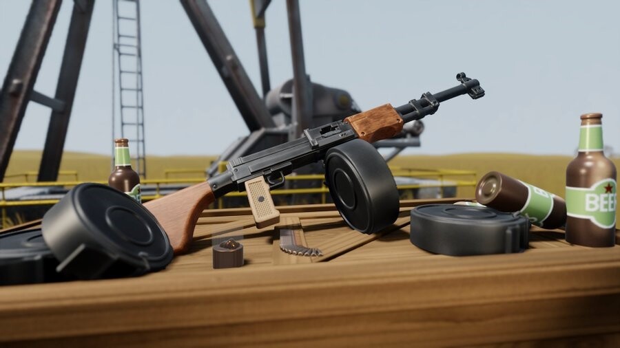 ArtStation - Type 56 RPD