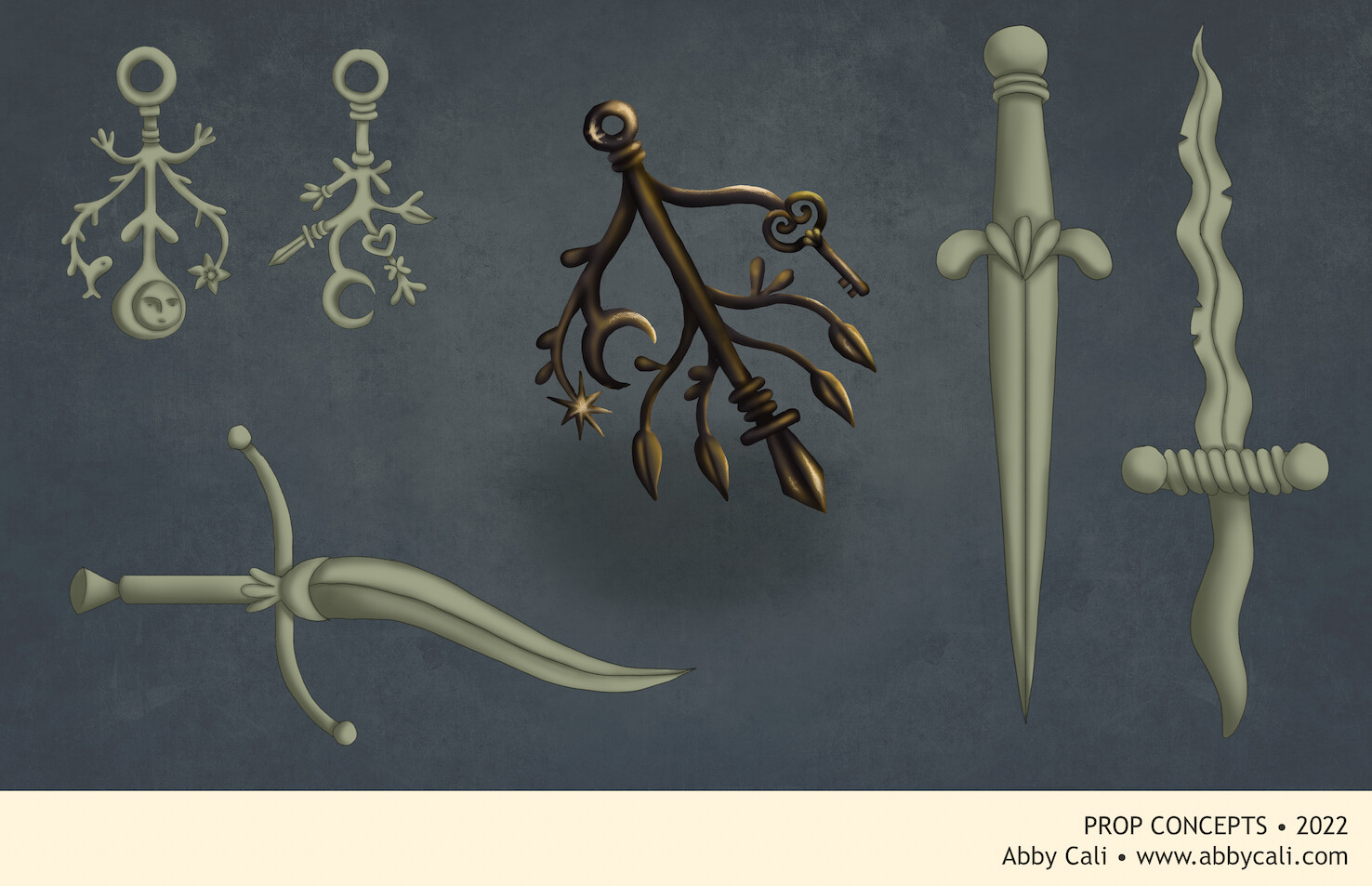 ArtStation - Props Concept Sheet