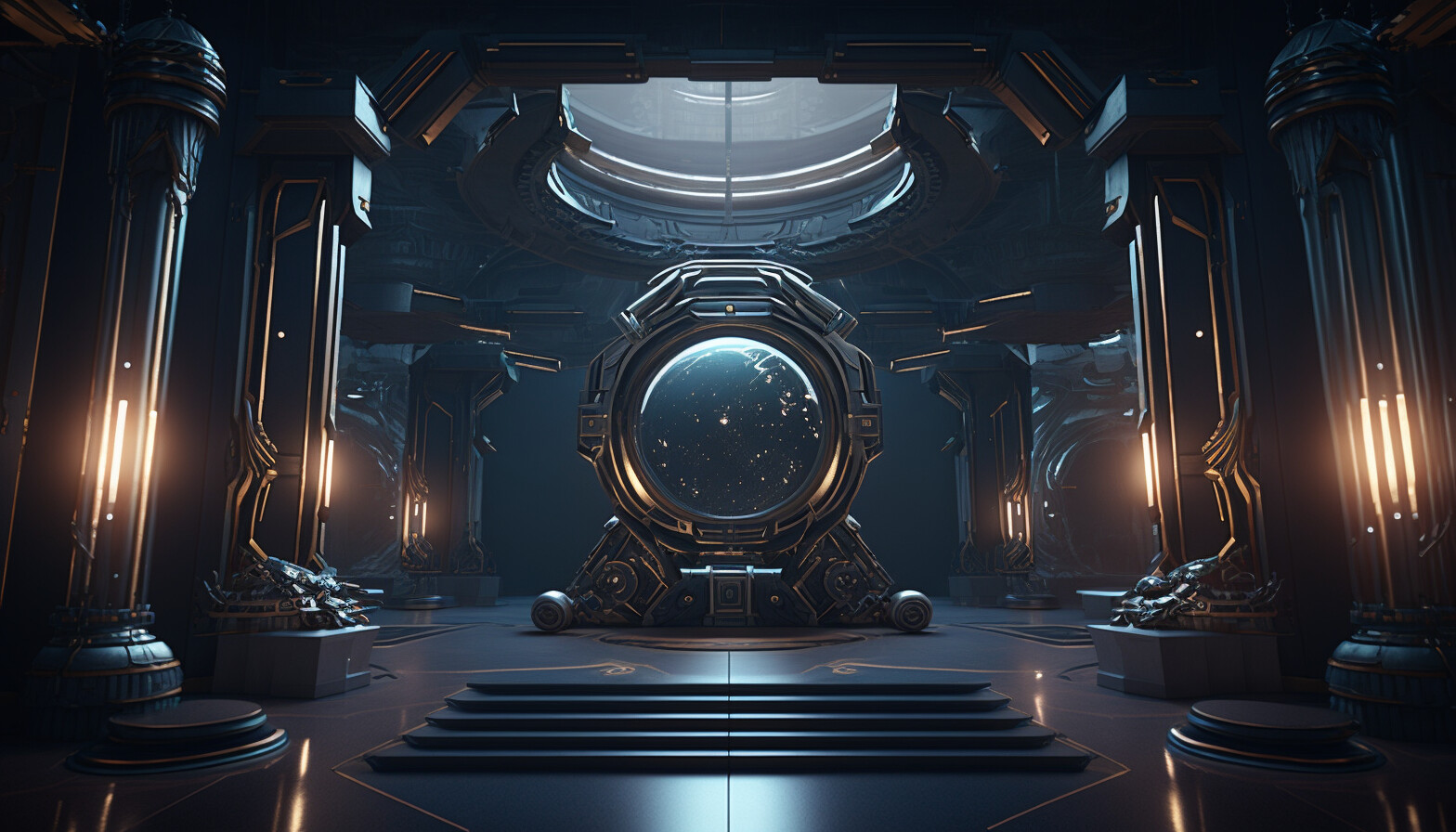 ArtStation - Subsidence Rim Light Probes