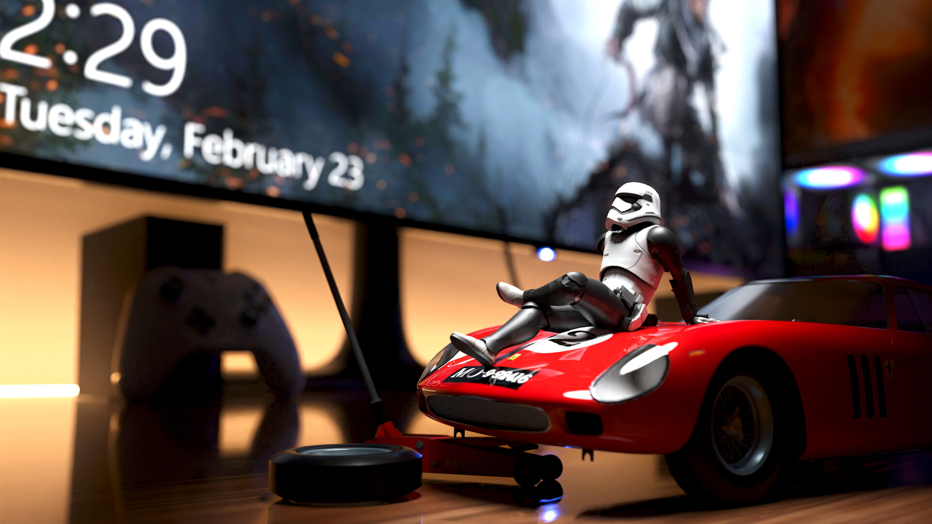 ArtStation - Toy life behind the scenes