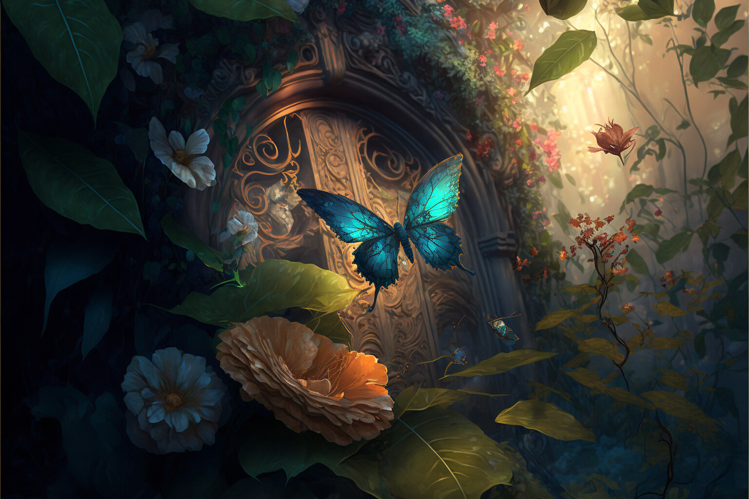 ArtStation - Enchanted Oasis: Exploring Nature's Splendor in a Hidden ...